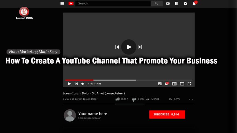 12 Steps on How To Create A YouTube Channel That Promote Your Business ...