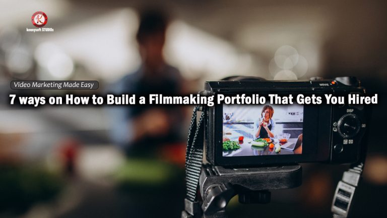 7 ways on How to Build a Filmmaking Portfolio That Gets You Hired ...